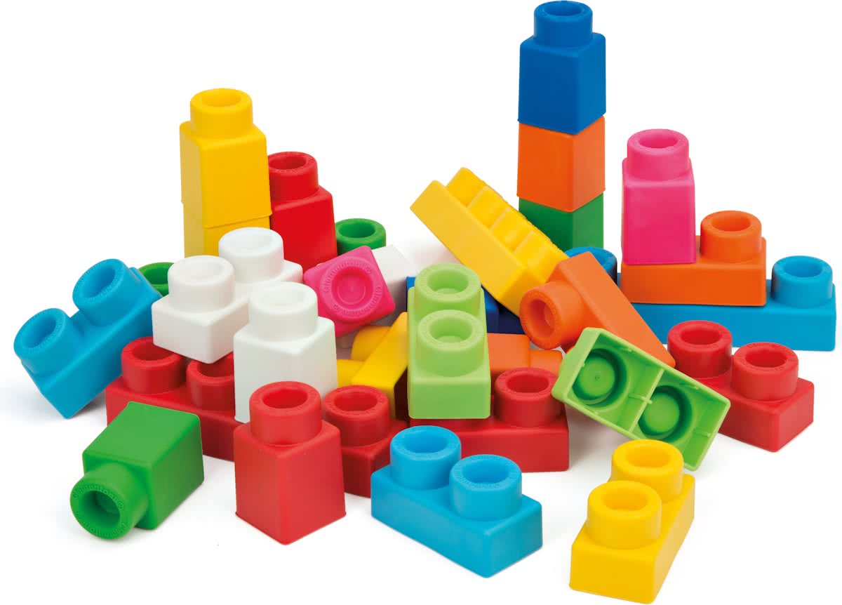 Clementoni Clemmy Plus tas met 30 zachte blokken - 8005125148790