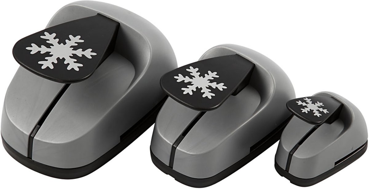 Ponsen set, d: 25+49+75 mm, cirkel, 3 assorti - 5707167879412