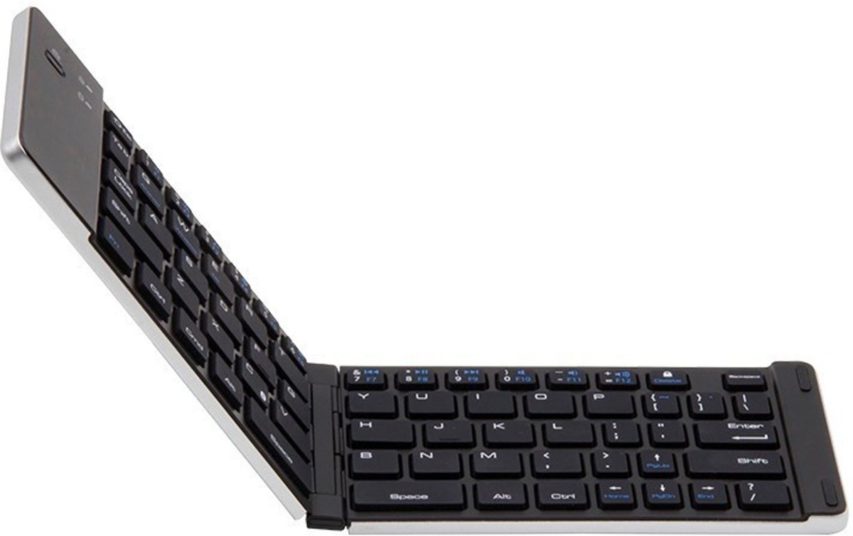 Elementkeyboard - V02 Aluminium Wireless Bluetooth Foldable Keyboard ...