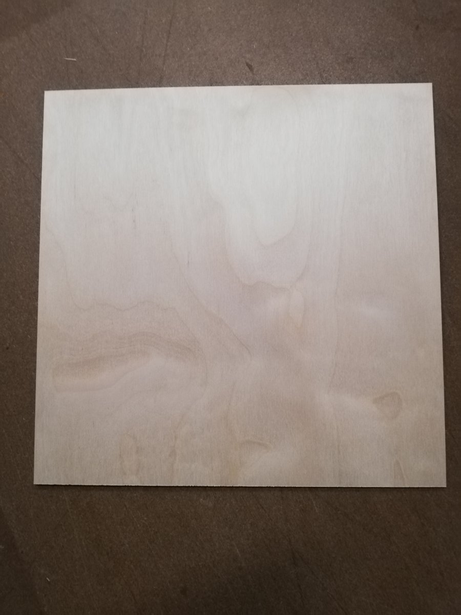Figuurzaag hout Triplex Berken 30x30 cm 3mm dik per 10 plaatjes ...