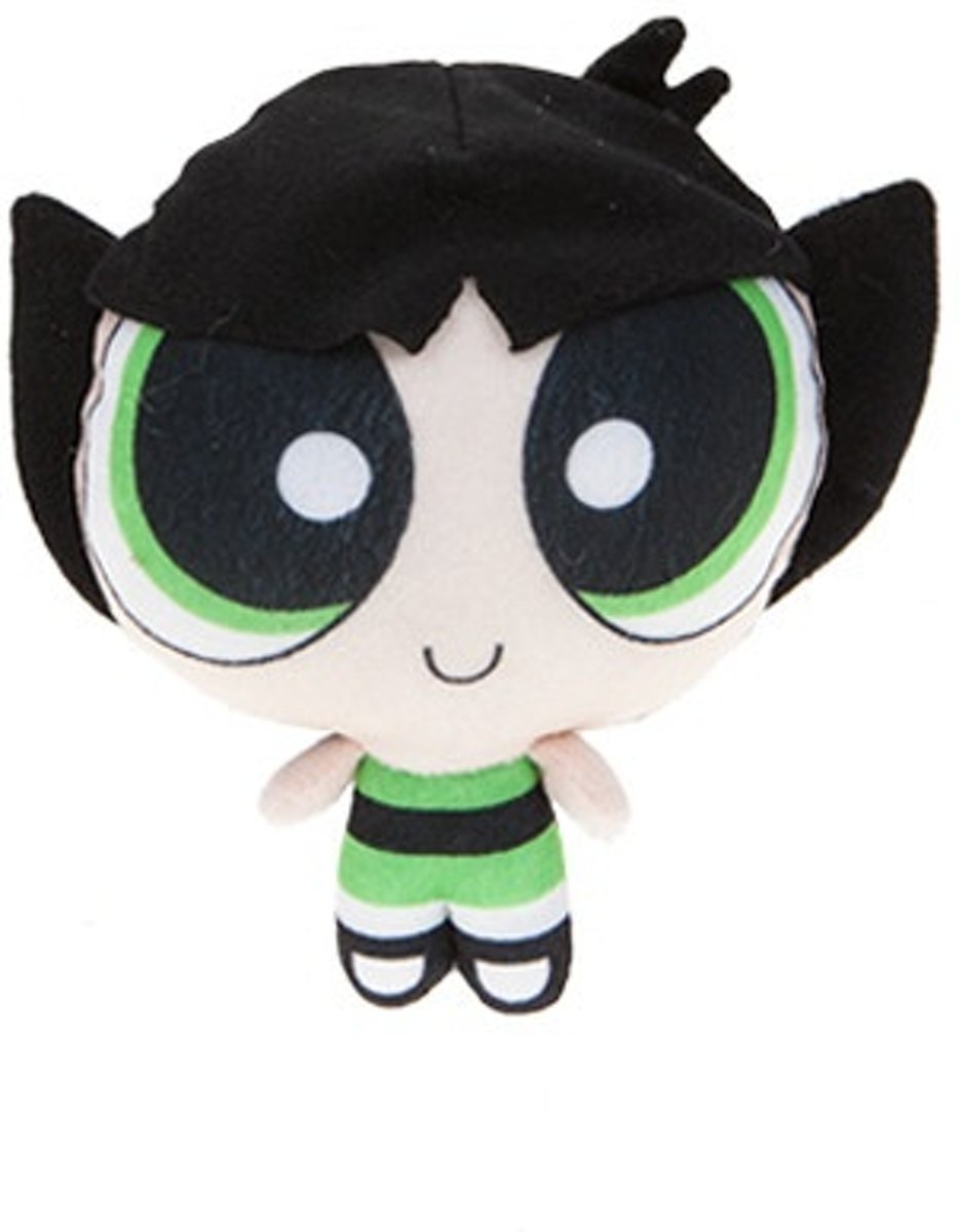 Gosh! Designs Pluchen Knuffel Powerpuff Girls 25 Cm Groen/zwart ...