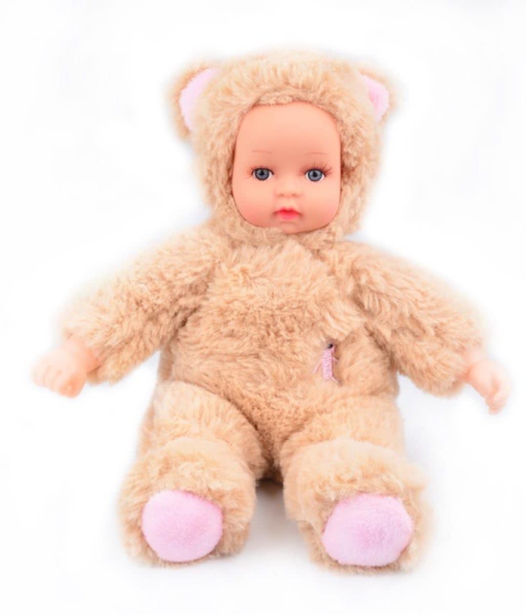 Knuffel, pop, dier, pluche, beer, kinderen, 25cm - 699165974129