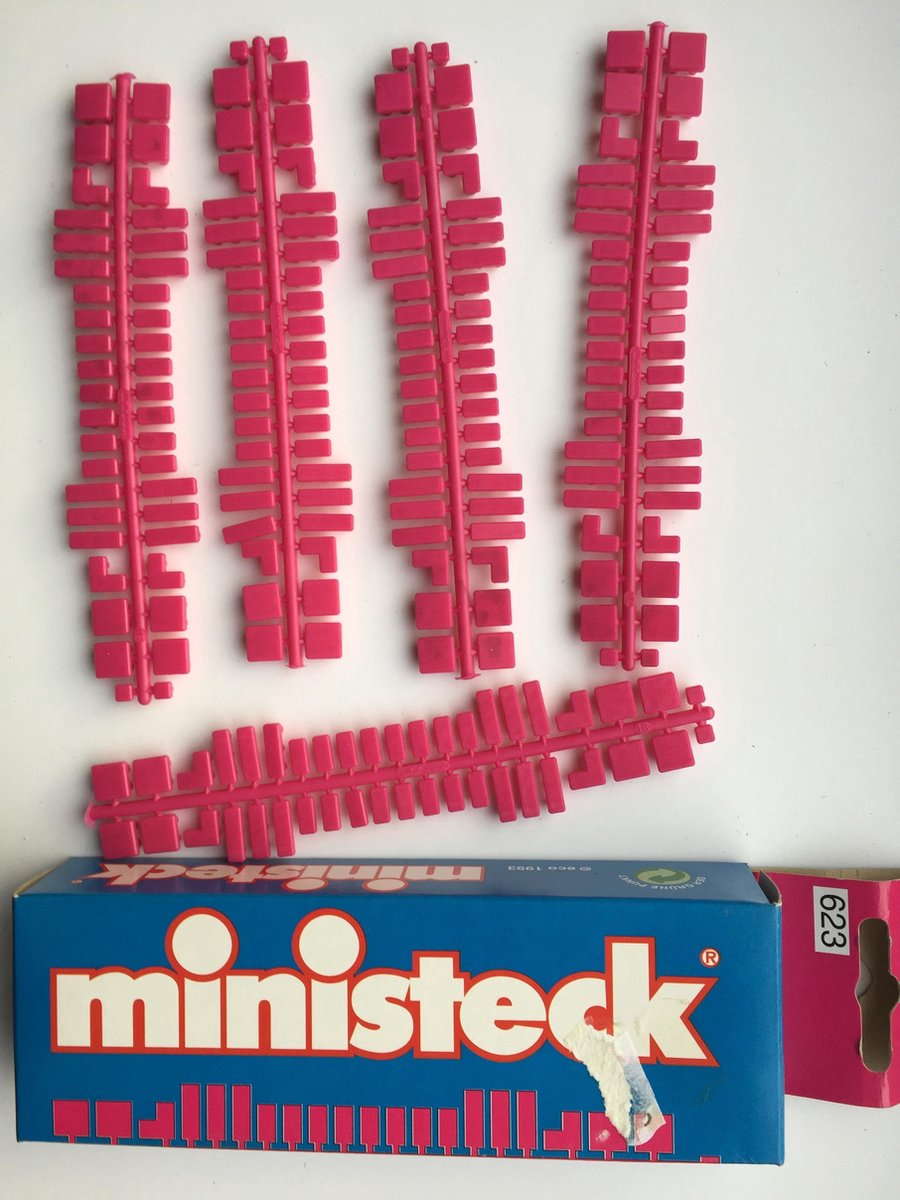Ministeck aanvulling hard roze kleurcode 31623 - 5 strips in verpakking ...