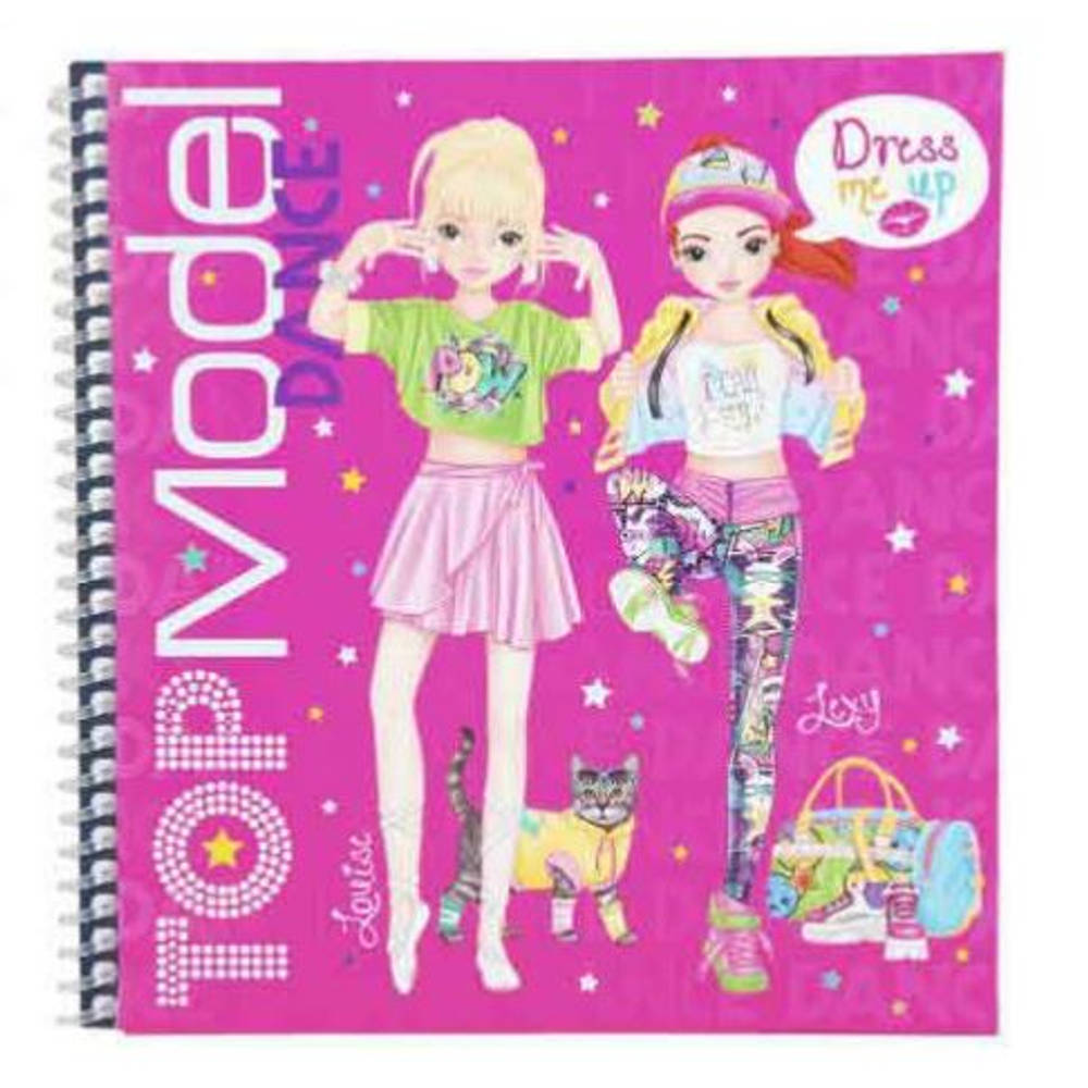TOPModel Dress Me Up stickerboek Dance - 4010070542313