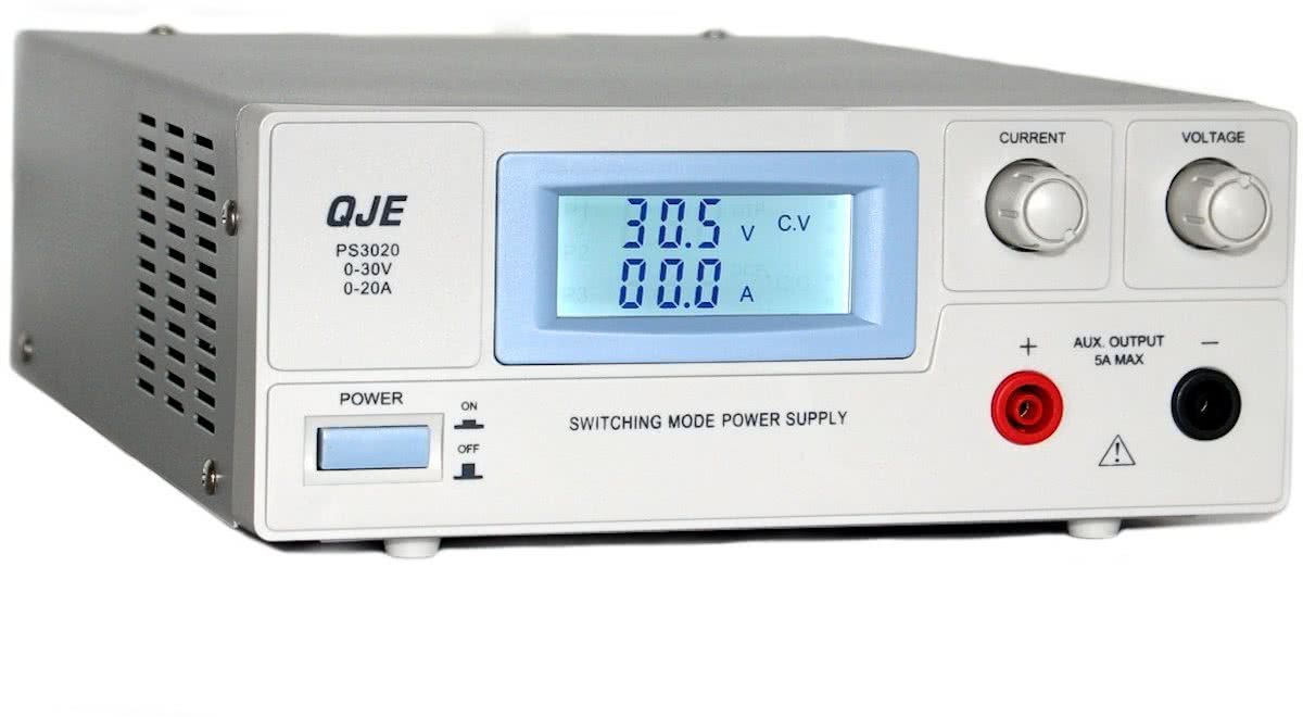 Regelbare voeding 0-30V,0-10A - 4260204596990