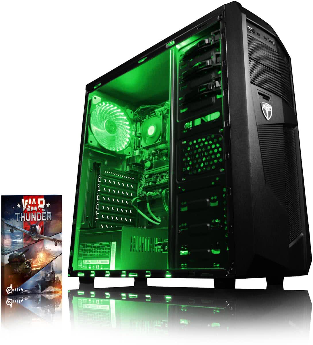Pyro SA6-261 Game PC - 4.1GHz AMD A6 Dual Core APU, Gaming Desktop PC ...