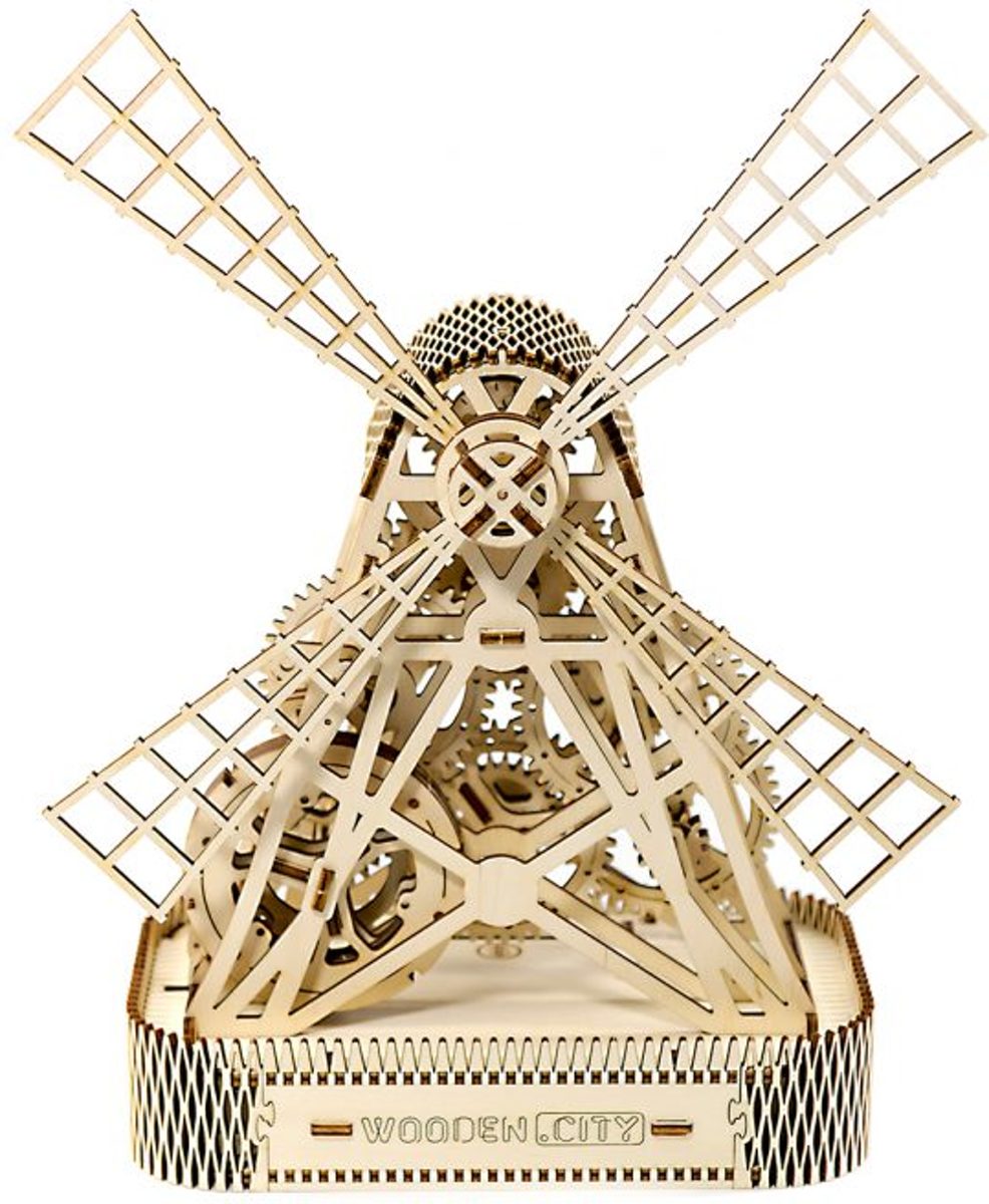 Kinetische foto - Houten Modelbouw / 3D Puzzel - Wooden City ...