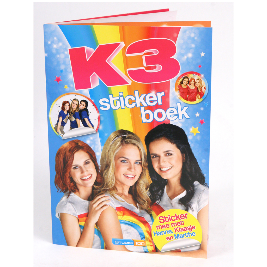 K3 Stickerboek - 9789462771383